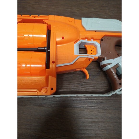 Nerf | Toys | Nerf Zombie Strike Flipfury Flip Fury Blaster Dart Gun ...